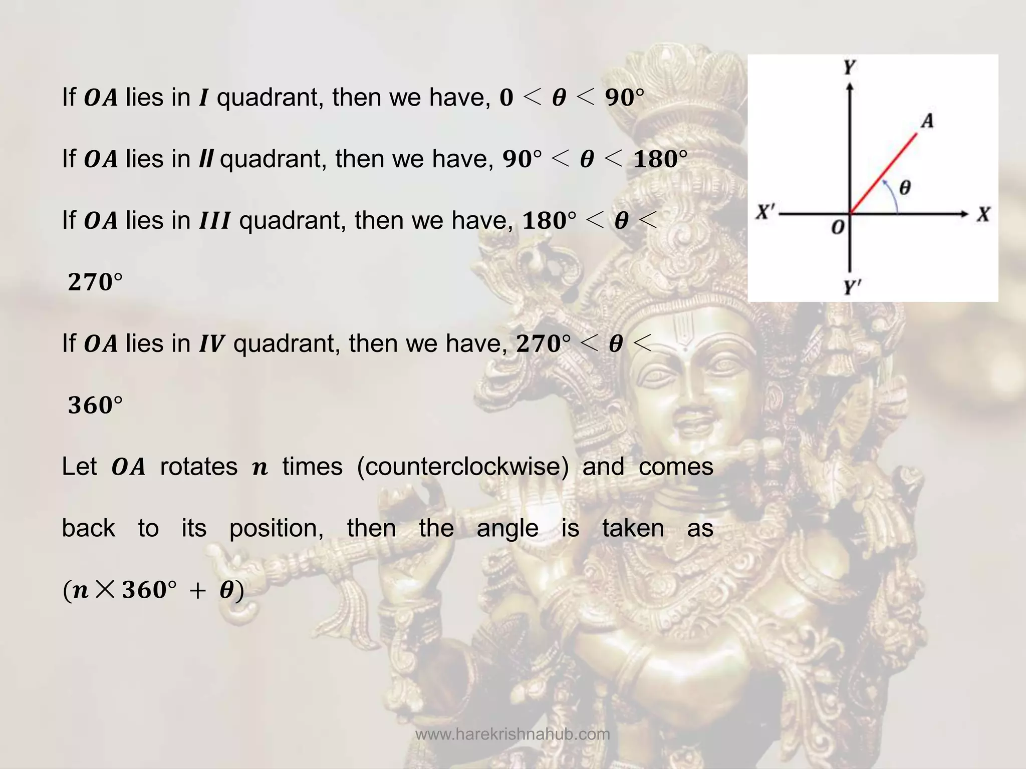 Angles and units of angular measurements | PPTX | Physics | Science