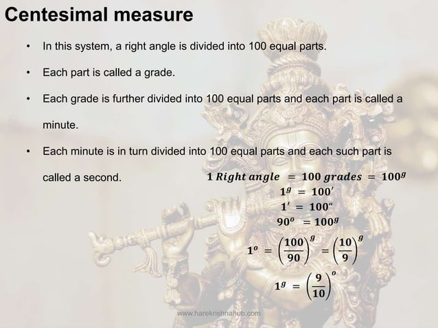Angles and units of angular measurements | PPTX | Physics | Science
