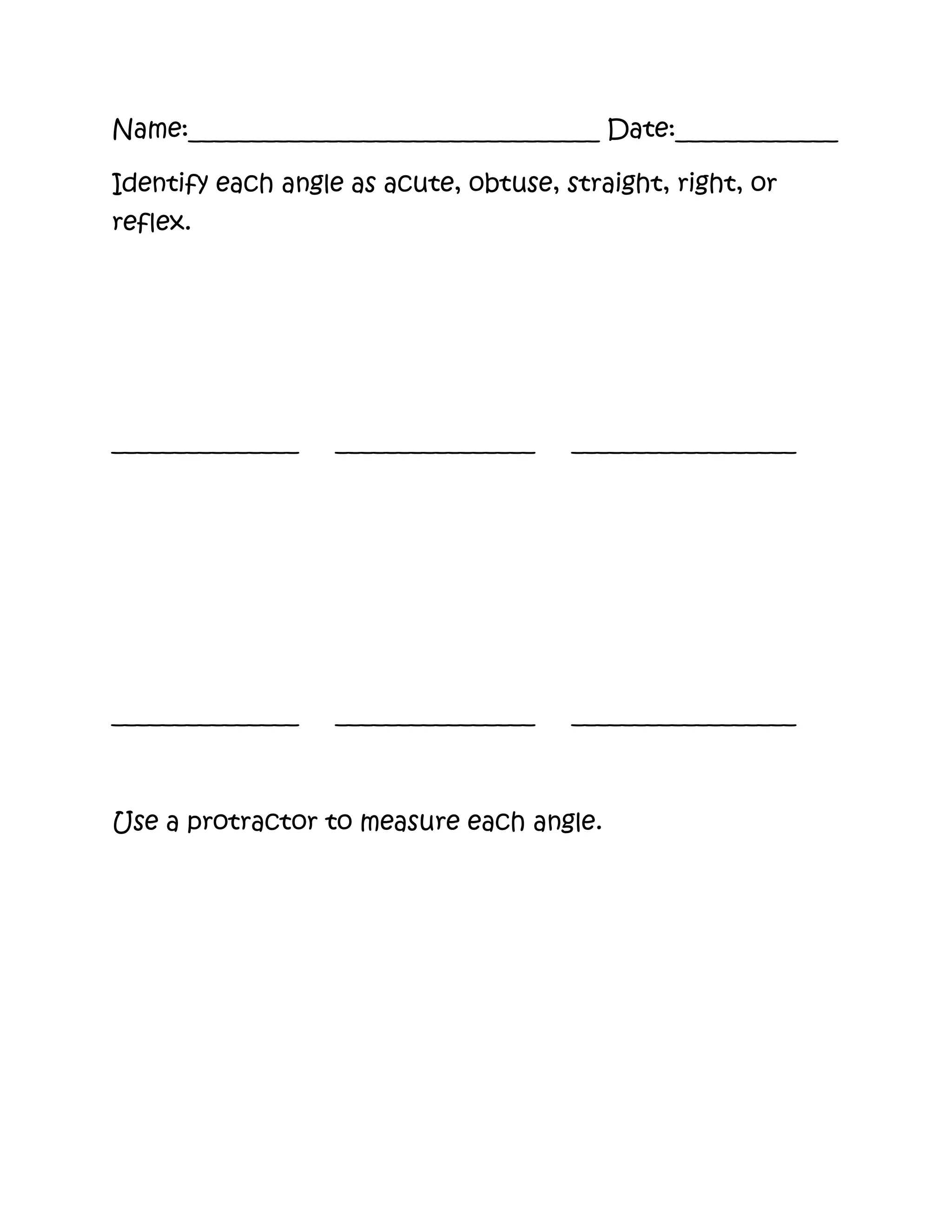 Angles assessment | PDF