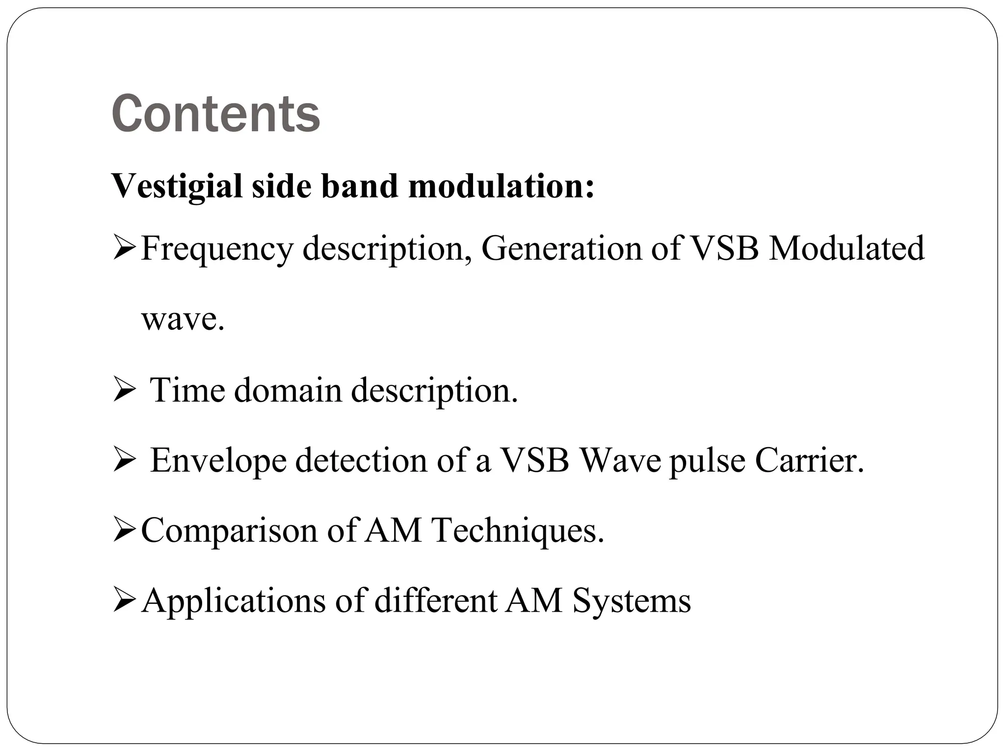 Anglesbh Modulation Signal Waveforms Introduction Ppt
