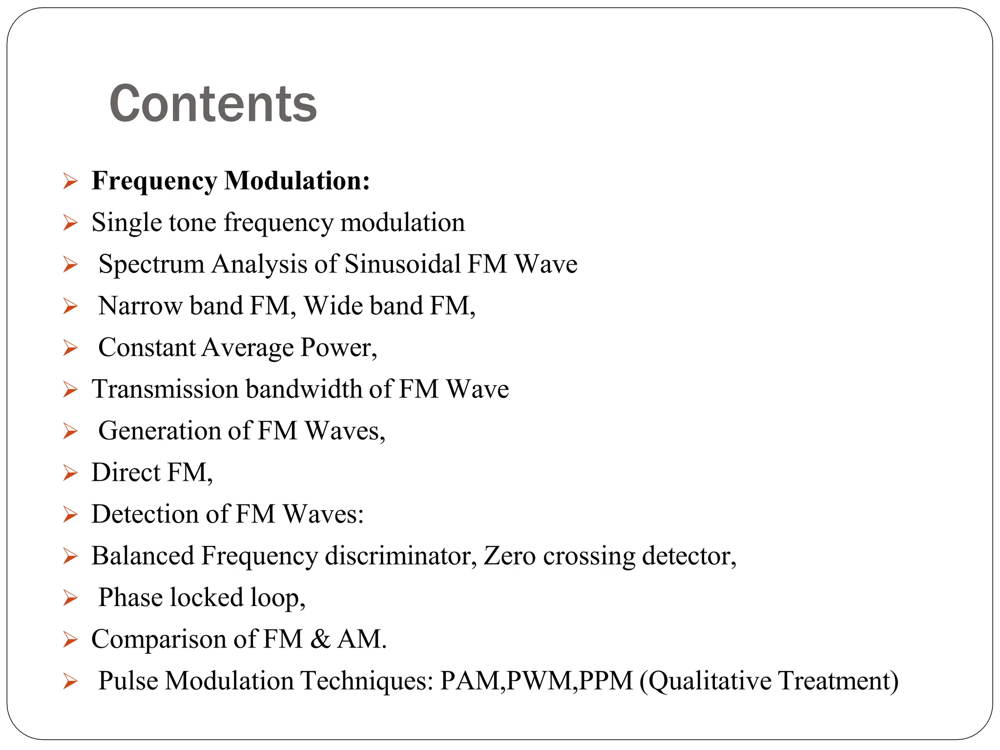 Anglesbh Modulation Signal Waveforms Introduction Ppt