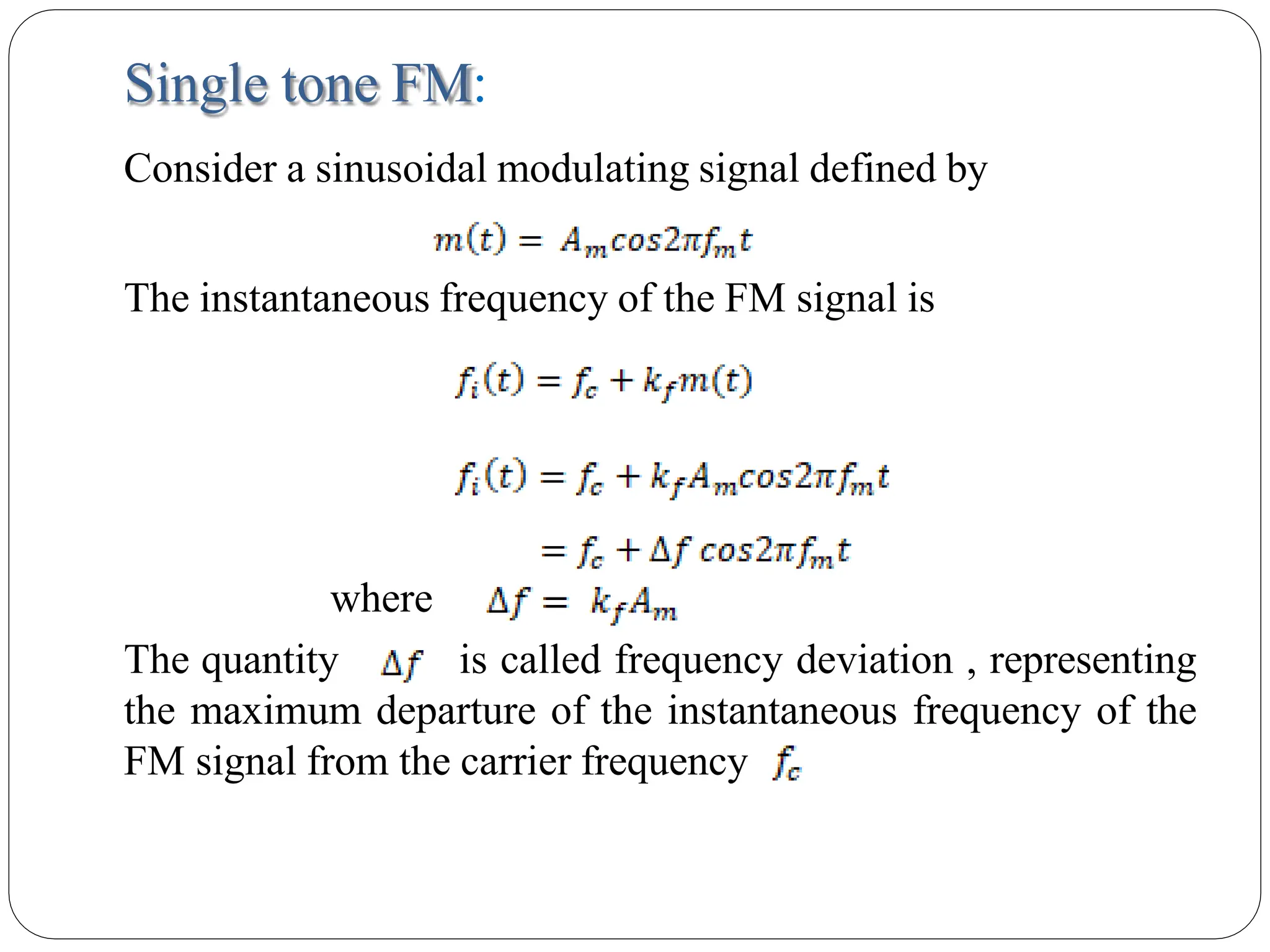 angle_sbh modulation signal waveforms introduction | PPT