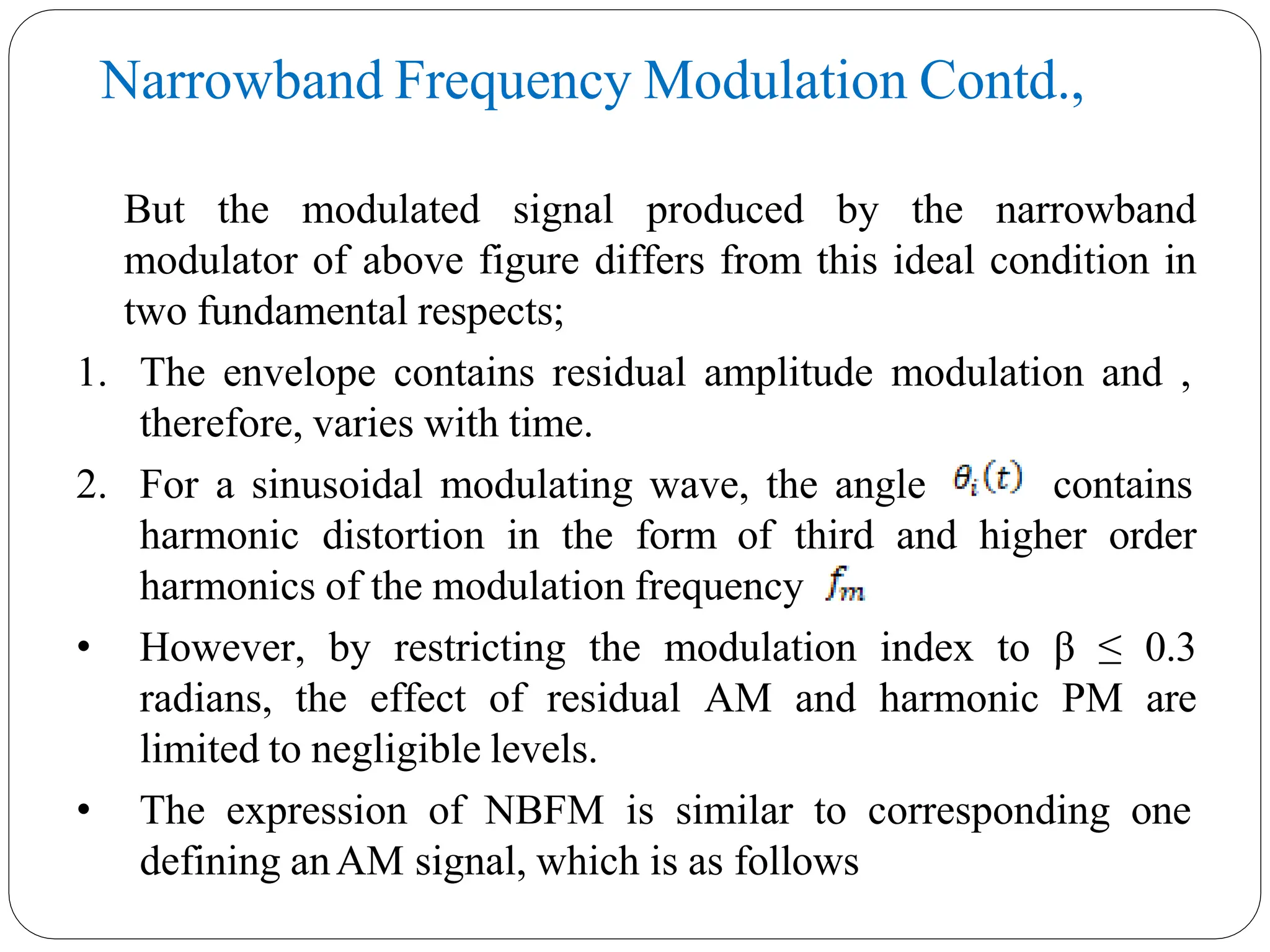 angle_sbh modulation signal waveforms introduction | PPT