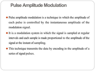 angle_sbh modulation signal waveforms introduction | PPTX