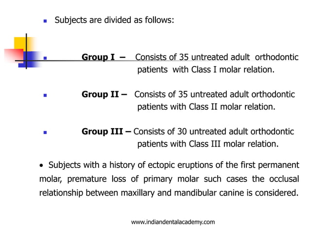 Angles classification and cephalometric /certified fixed orthodontic ...