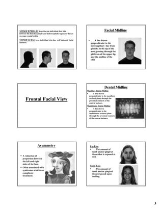 Angle's classification of malocclusion | PDF