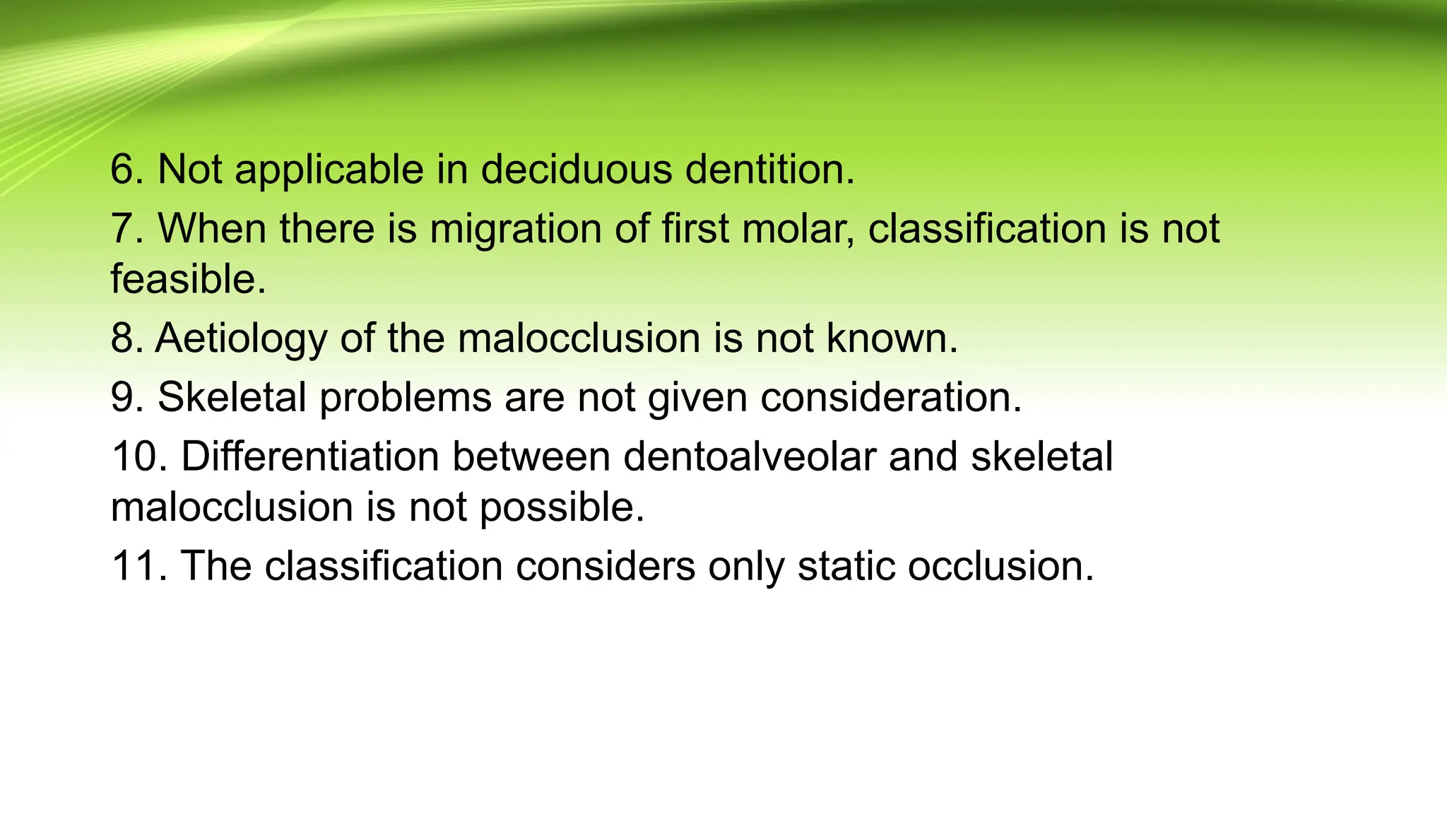 Angle’s classification of malocclusion. (2).pptx