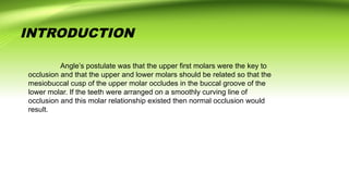 Angle’s classification of malocclusion. (2).pptx