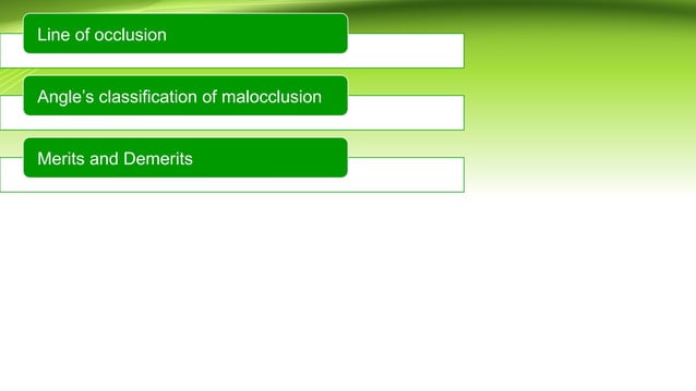 Angle’s classification of malocclusion. (2).pptx