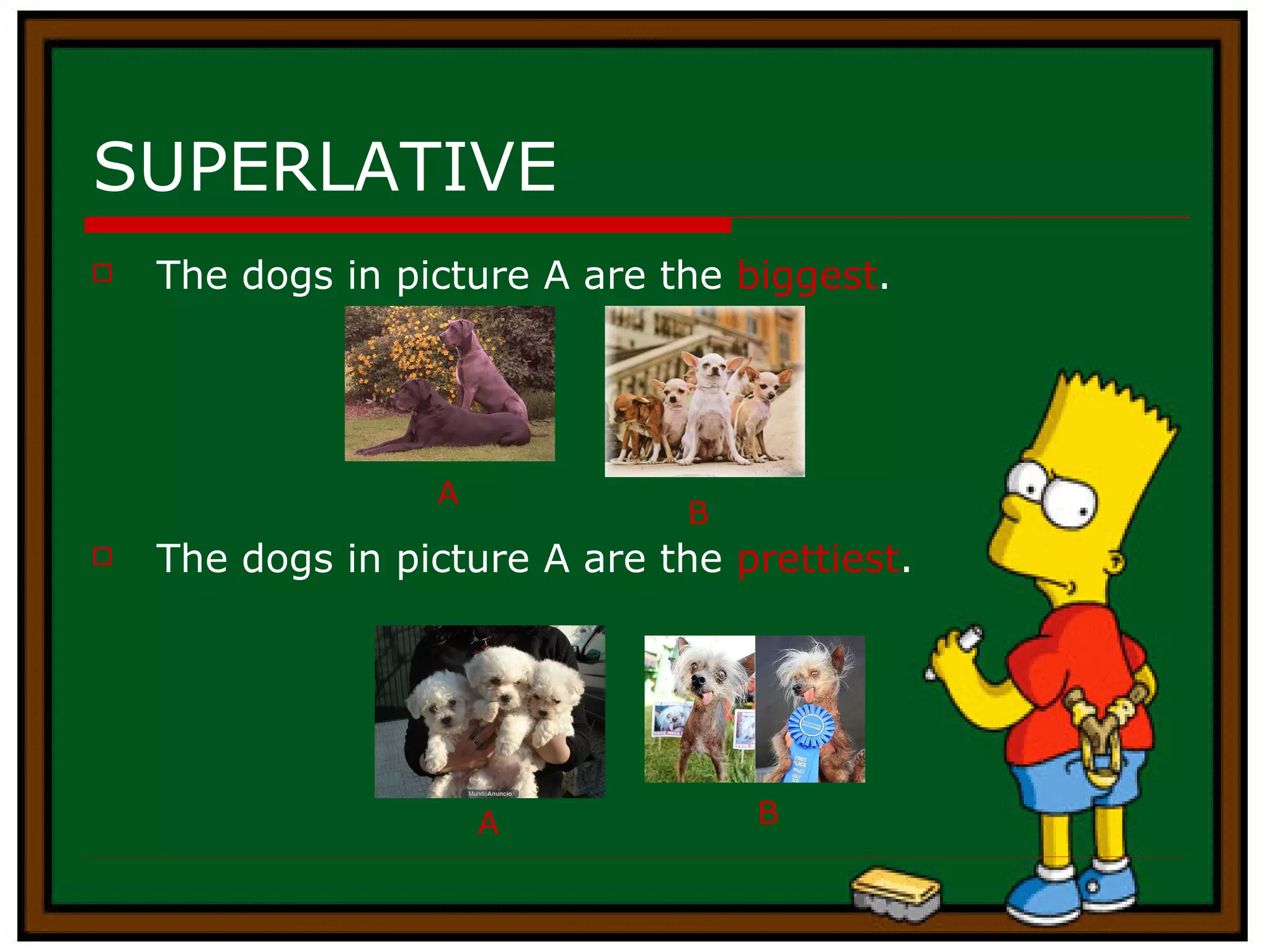 Angles comparatives and superlatives | PPT