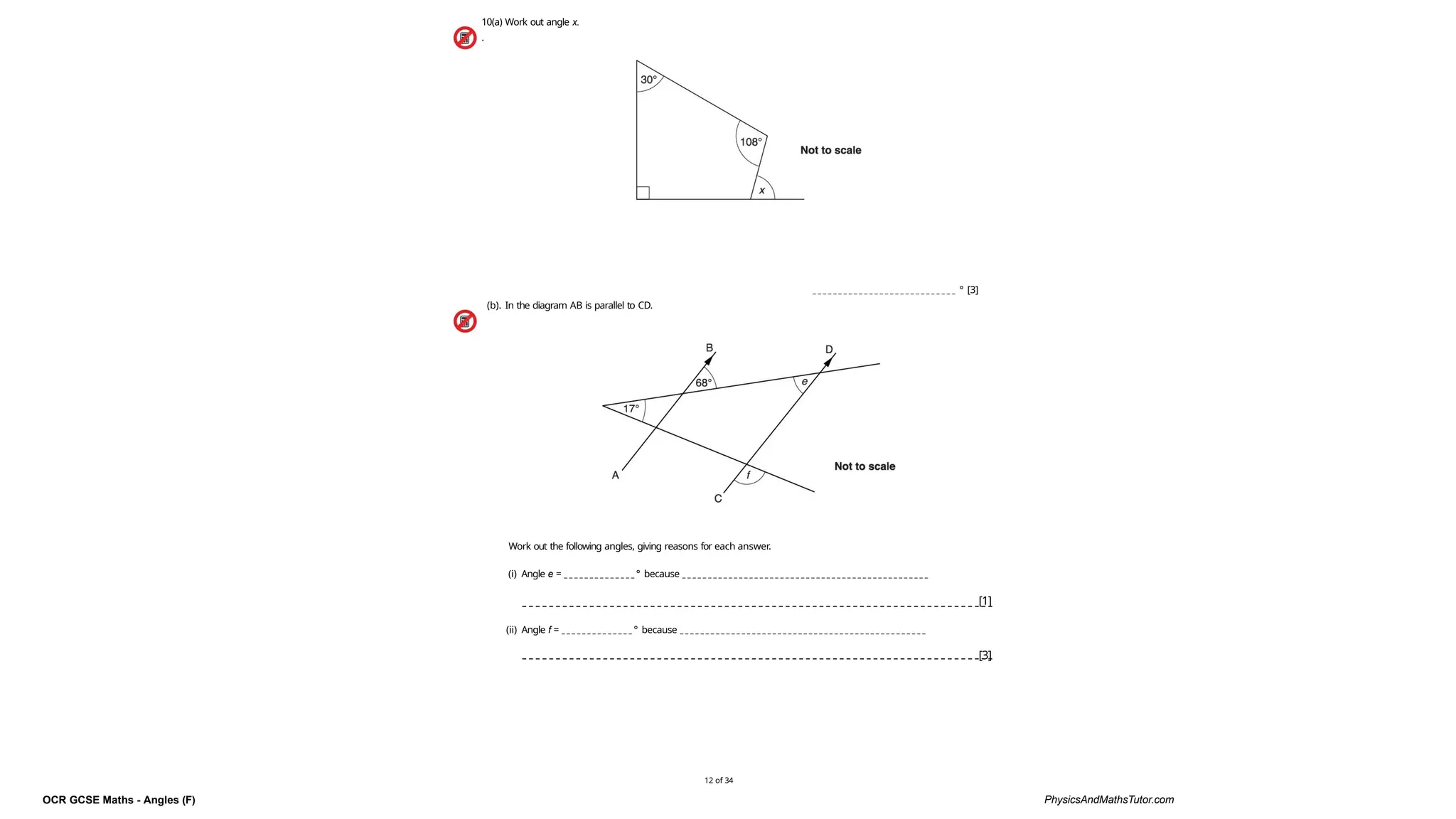 Angles and missing anglesGCSE FOUNDATION (F).pptx