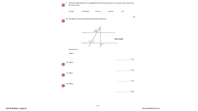 Angles and missing anglesGCSE FOUNDATION (F).pptx