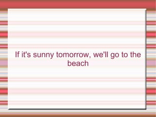 Angles first conditional | PPT