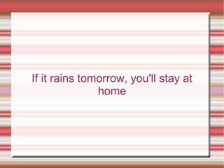 Angles first conditional | ODP