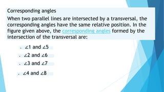 Angles Formed by Parallel Lines Cut by a Transversal.pptx