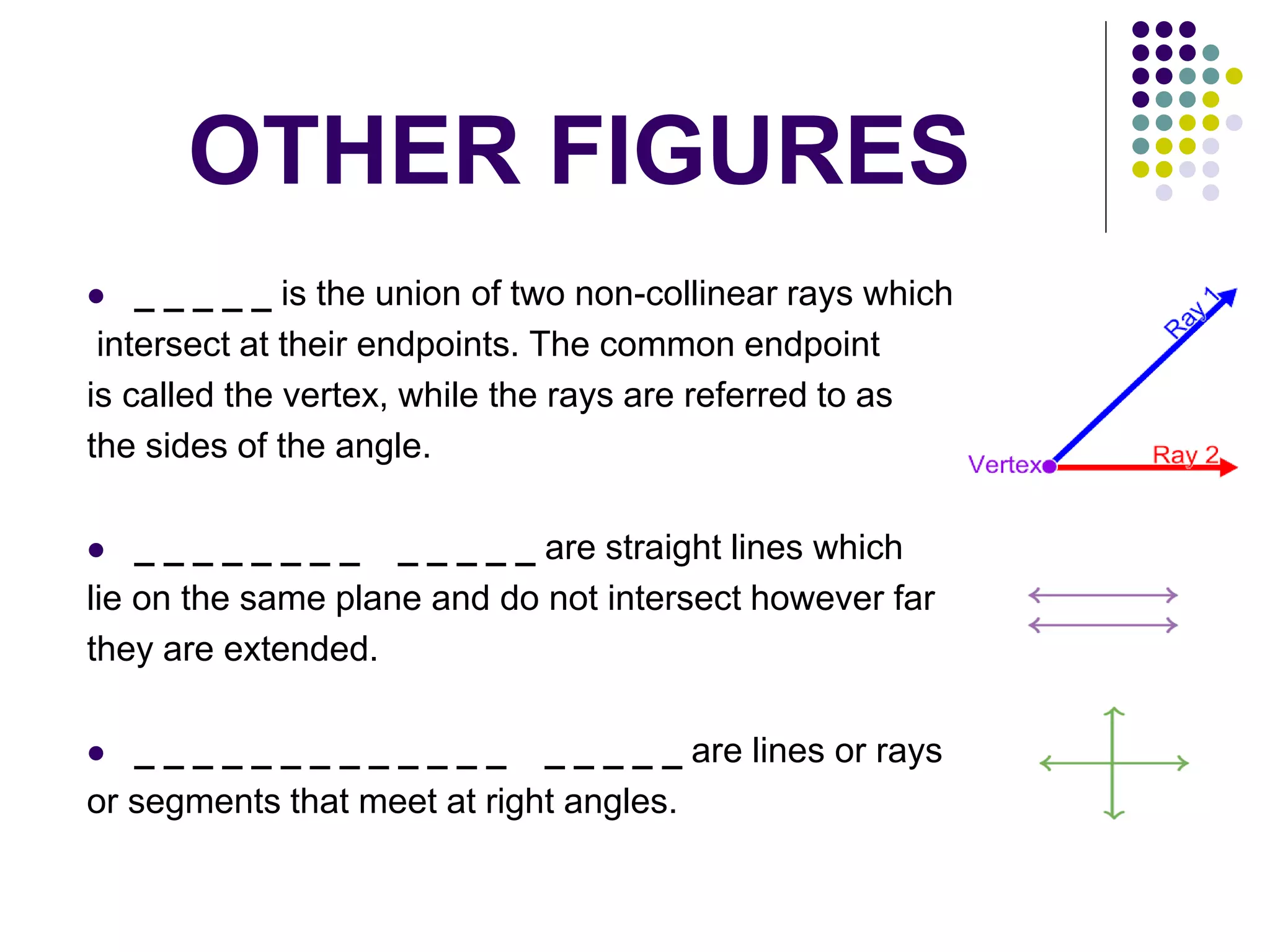 ANGLES FORMED BY PARALLEL LINES CUT BY A TRANSVERSAL.ppt