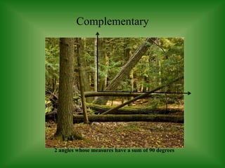 Supplementary Angle In Real Life