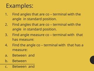 ANGLES IN STANDARD AND COTERMINAL ANGLES.pptx