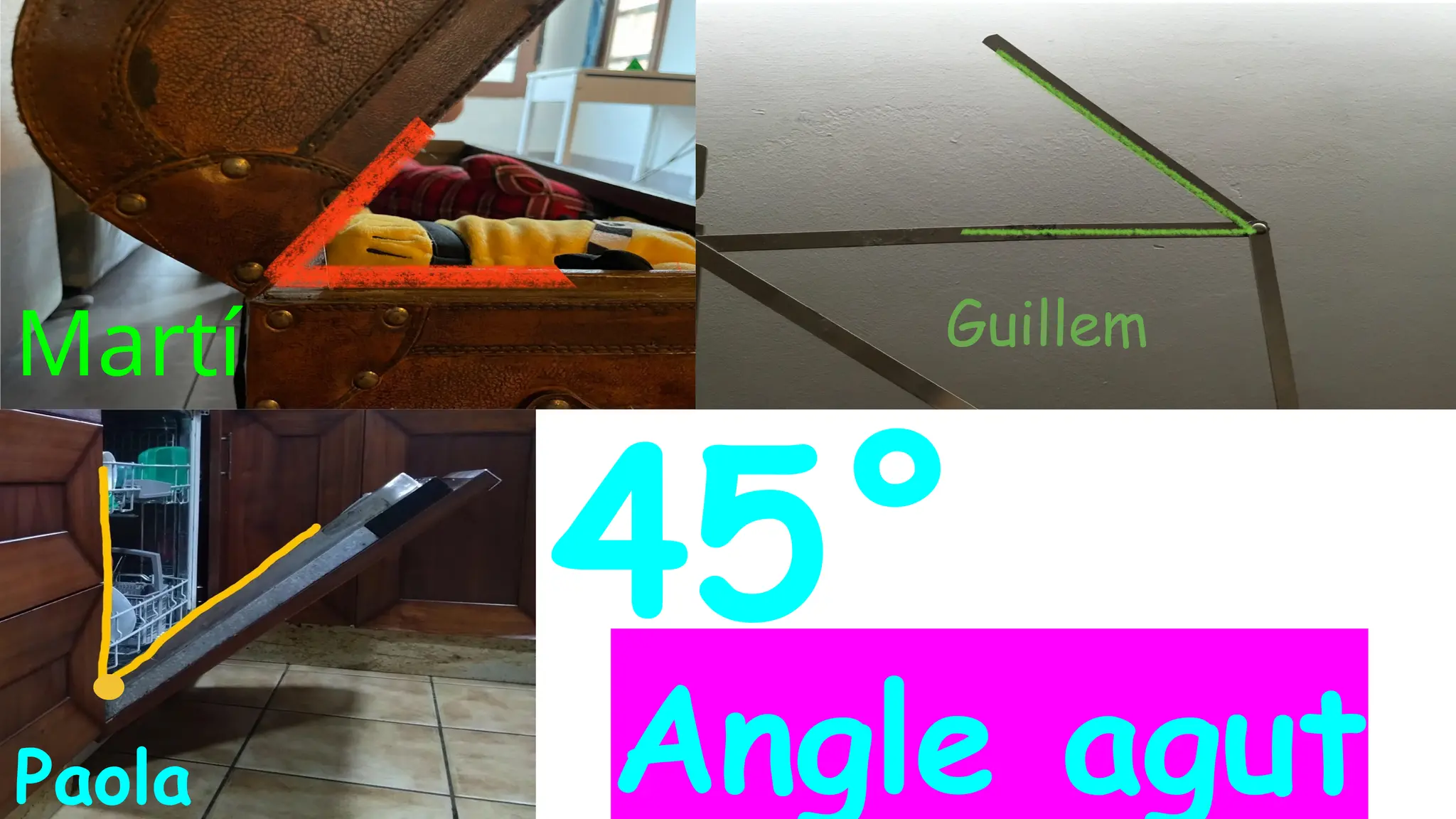 Angles matemàtiques.pptx, Martí, Guillem i Paola | PPTX