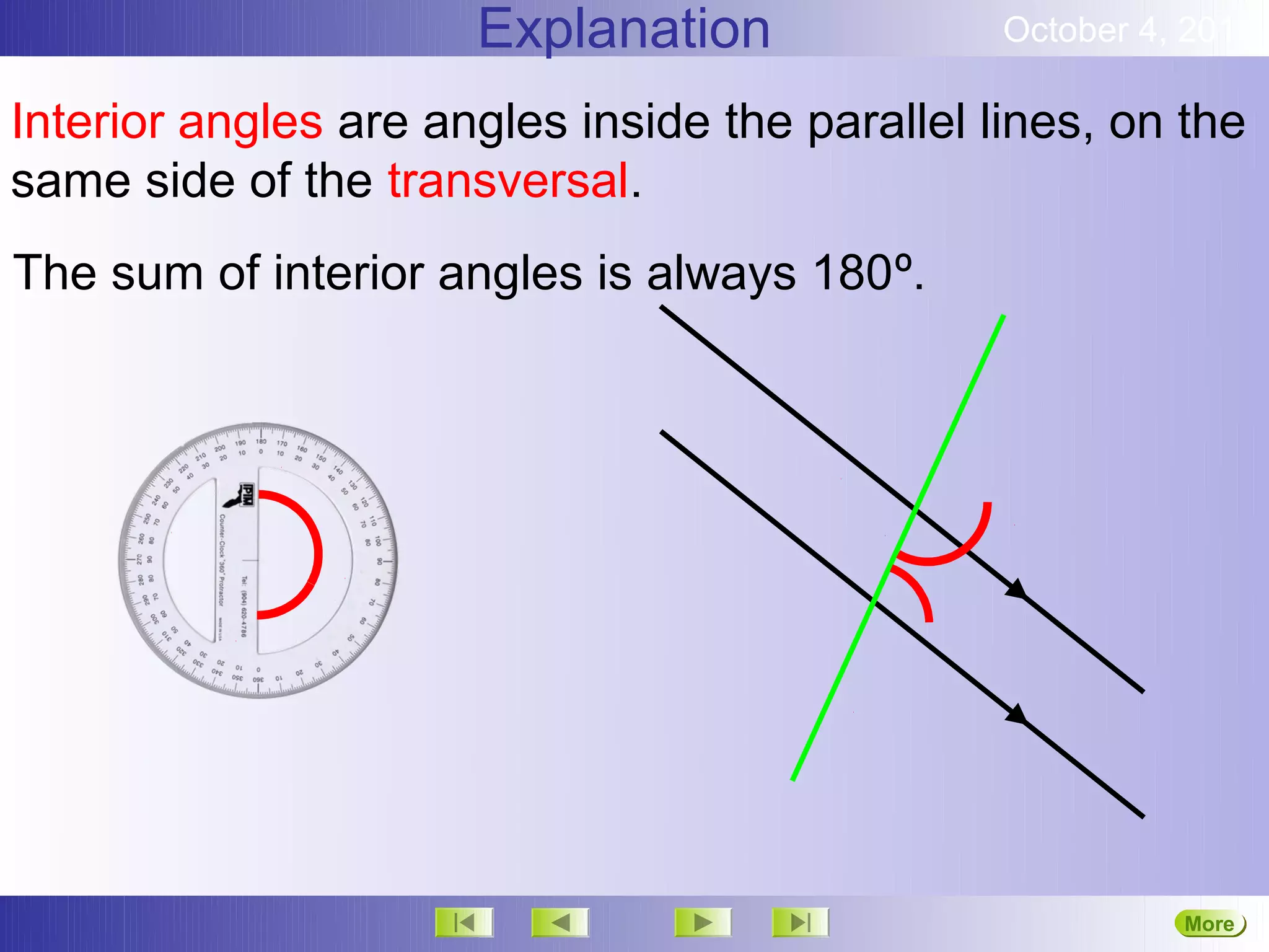 Angles parallel lines | PPT