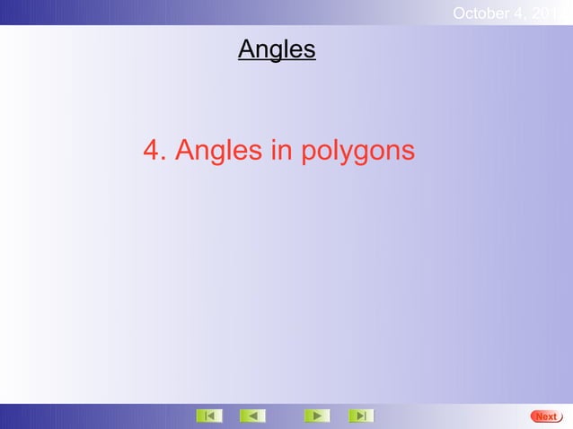 Angles polygons | PPT