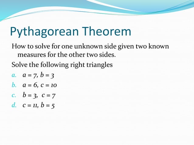 Angles, Right Triangle, Pythagorean Theorem, Trigonometric Ratios | PPTX | Geography | Science