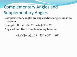 Angles, Right Triangle, Pythagorean Theorem, Trigonometric Ratios | PPTX