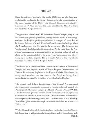 Anglican use gradual | PDF