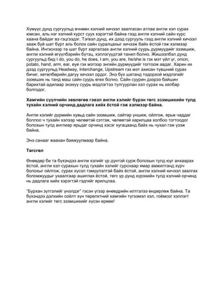 Angli hel surah | DOCX