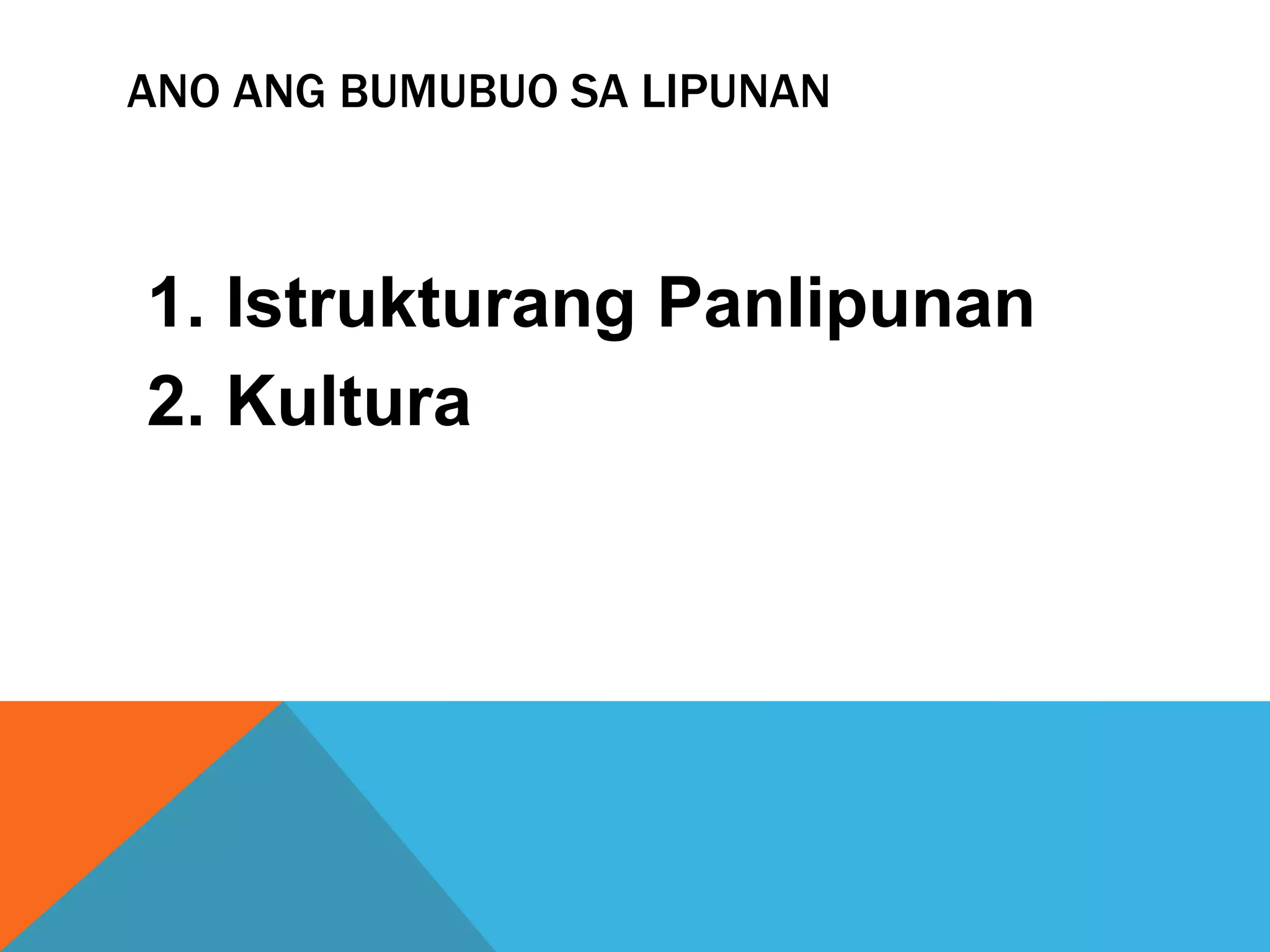 Ang lipunan | PPTX