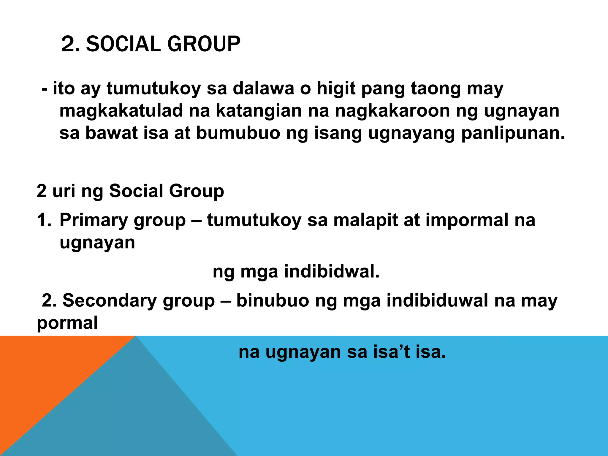 Ang lipunan | PPTX