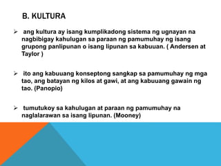 Ang lipunan | PPTX