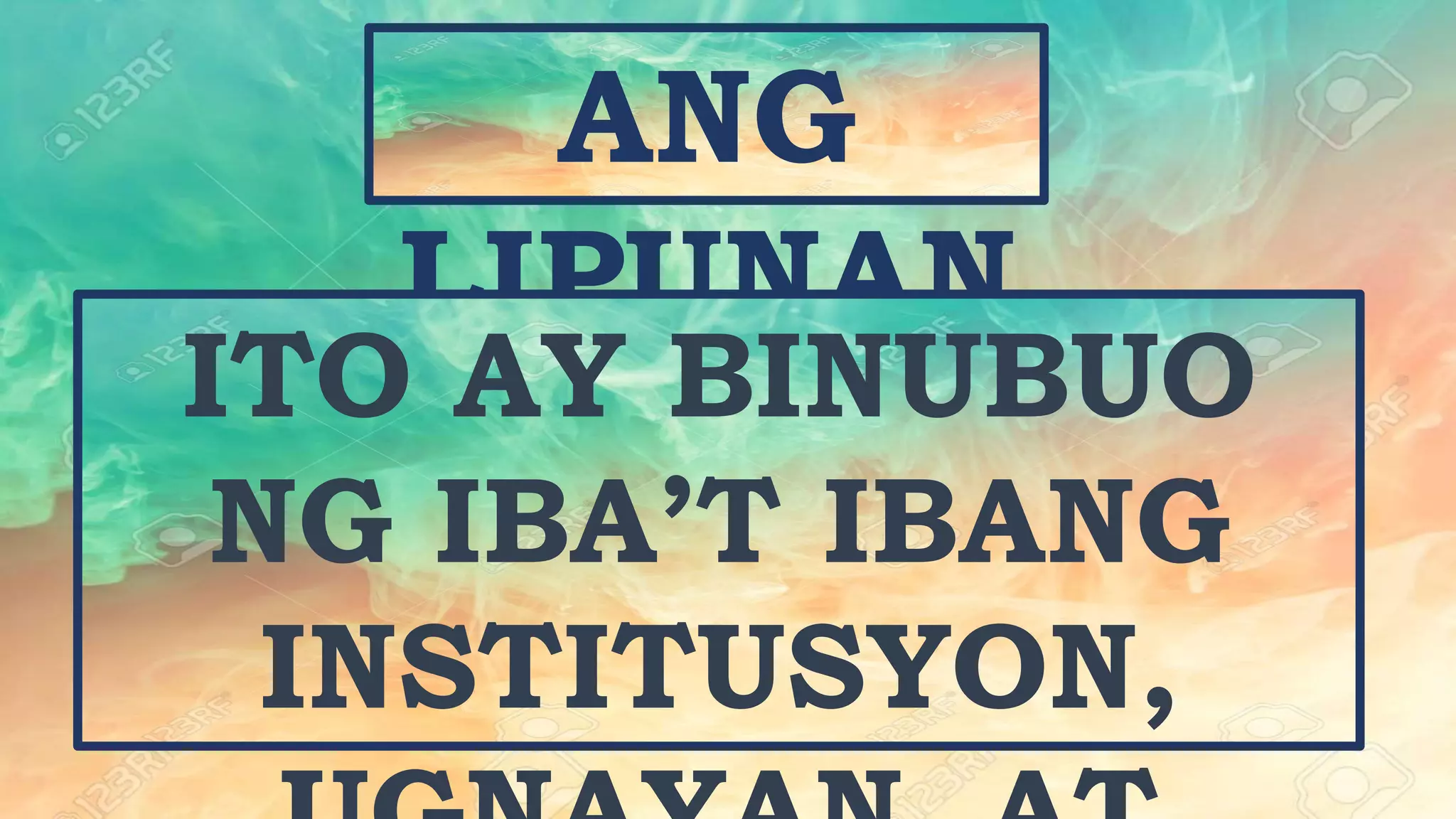 Ang istruktura ng Lipunan AP 10 | PPTX