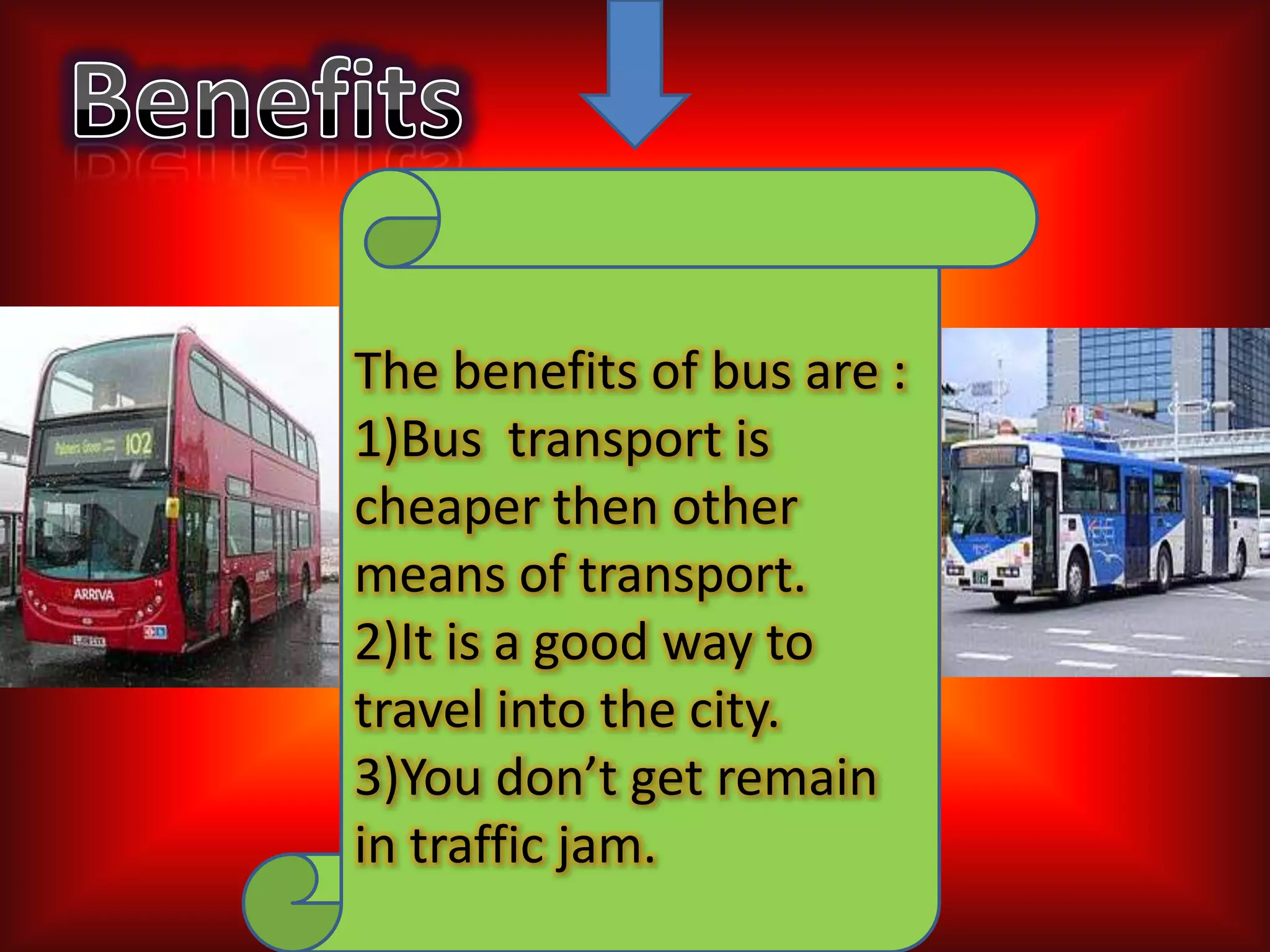 The Benefits Of Public Transport | PPTX
