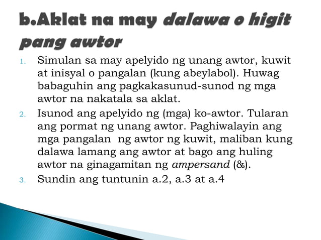 Ang Listahan ng mga Sanggunian (Filipino) | PPTX