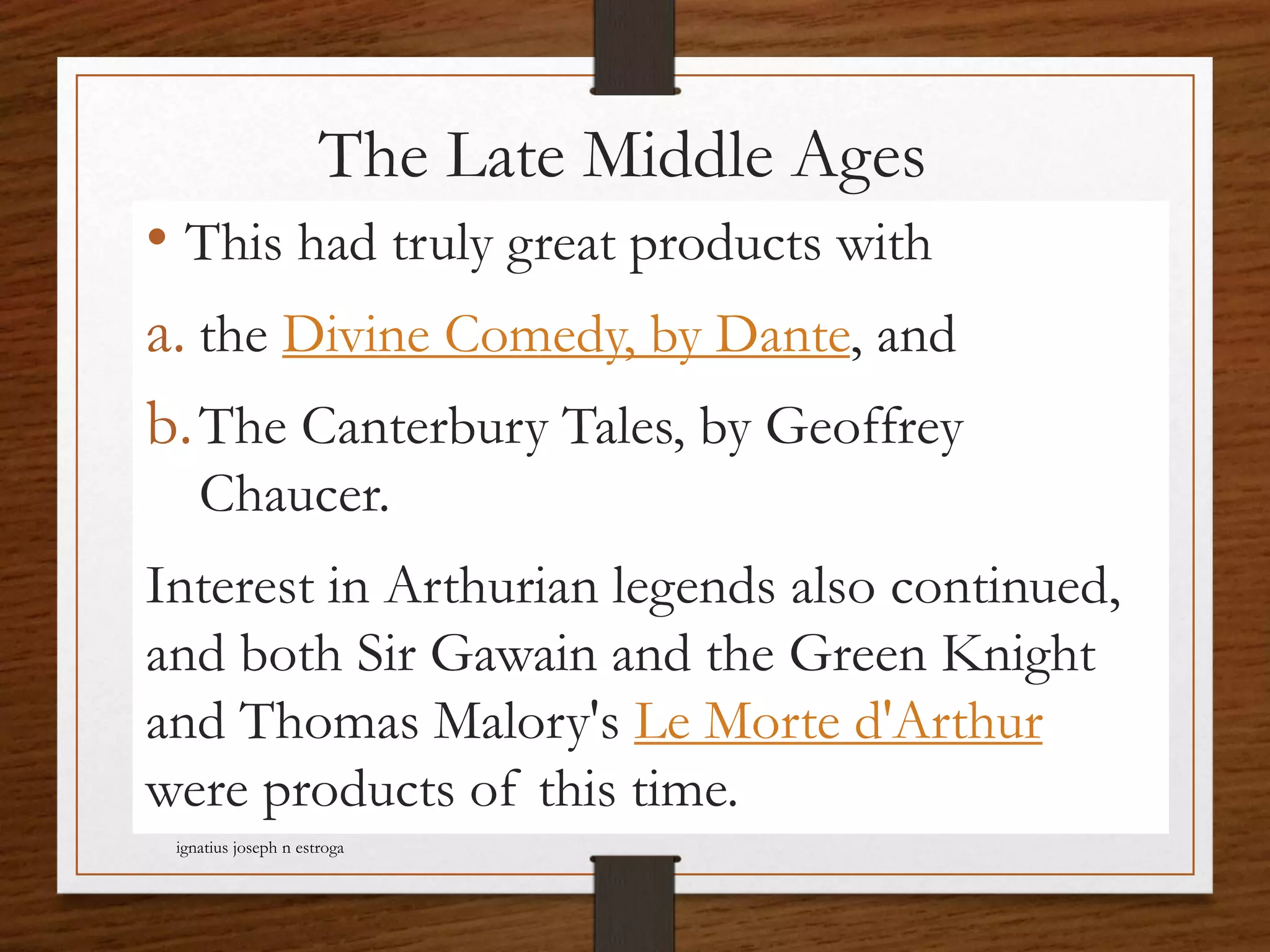 Anglo-American Literature | PPTX