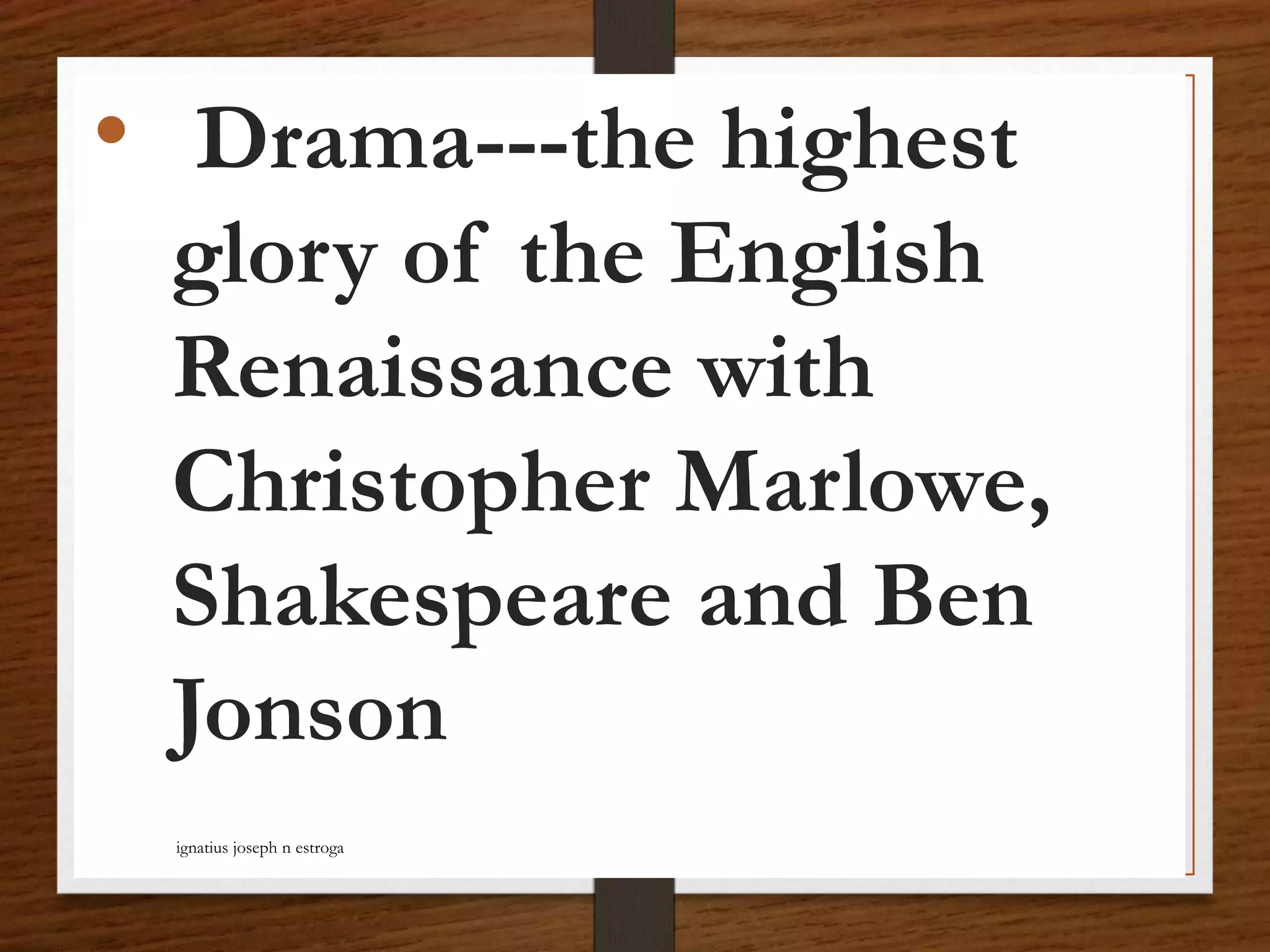 Anglo-American Literature | PPTX