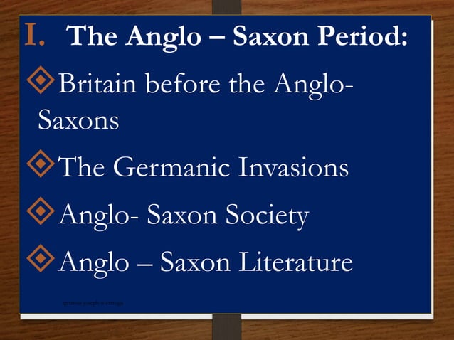 Anglo-American Literature | PPTX