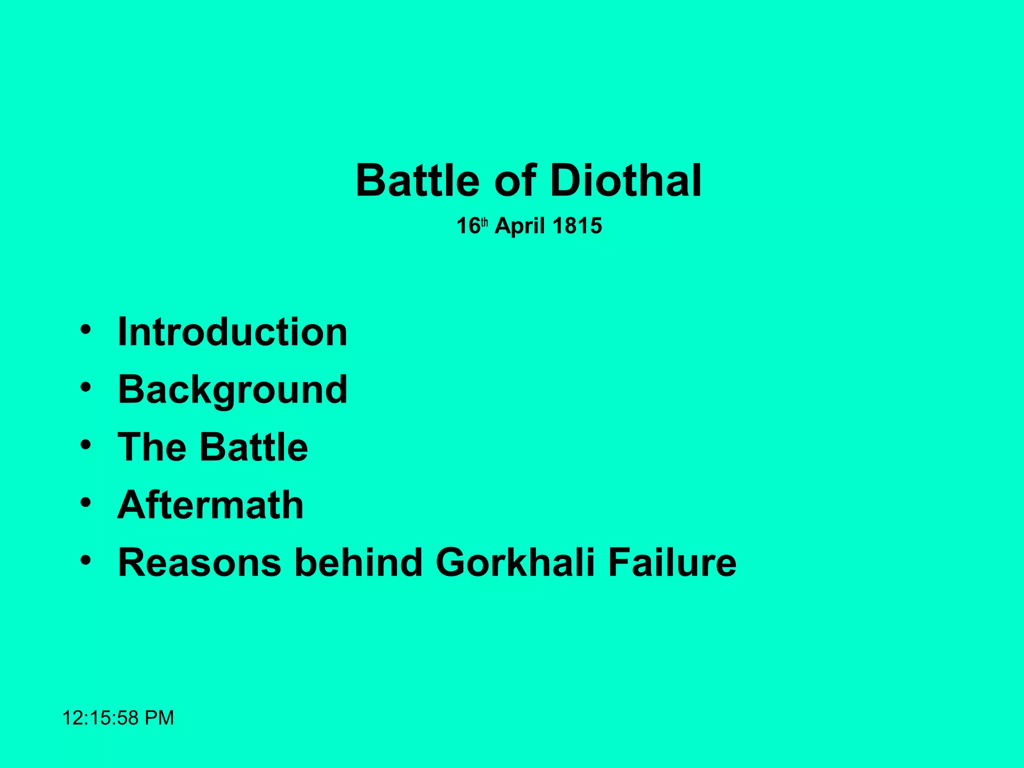 Anglo nepal war | PPT