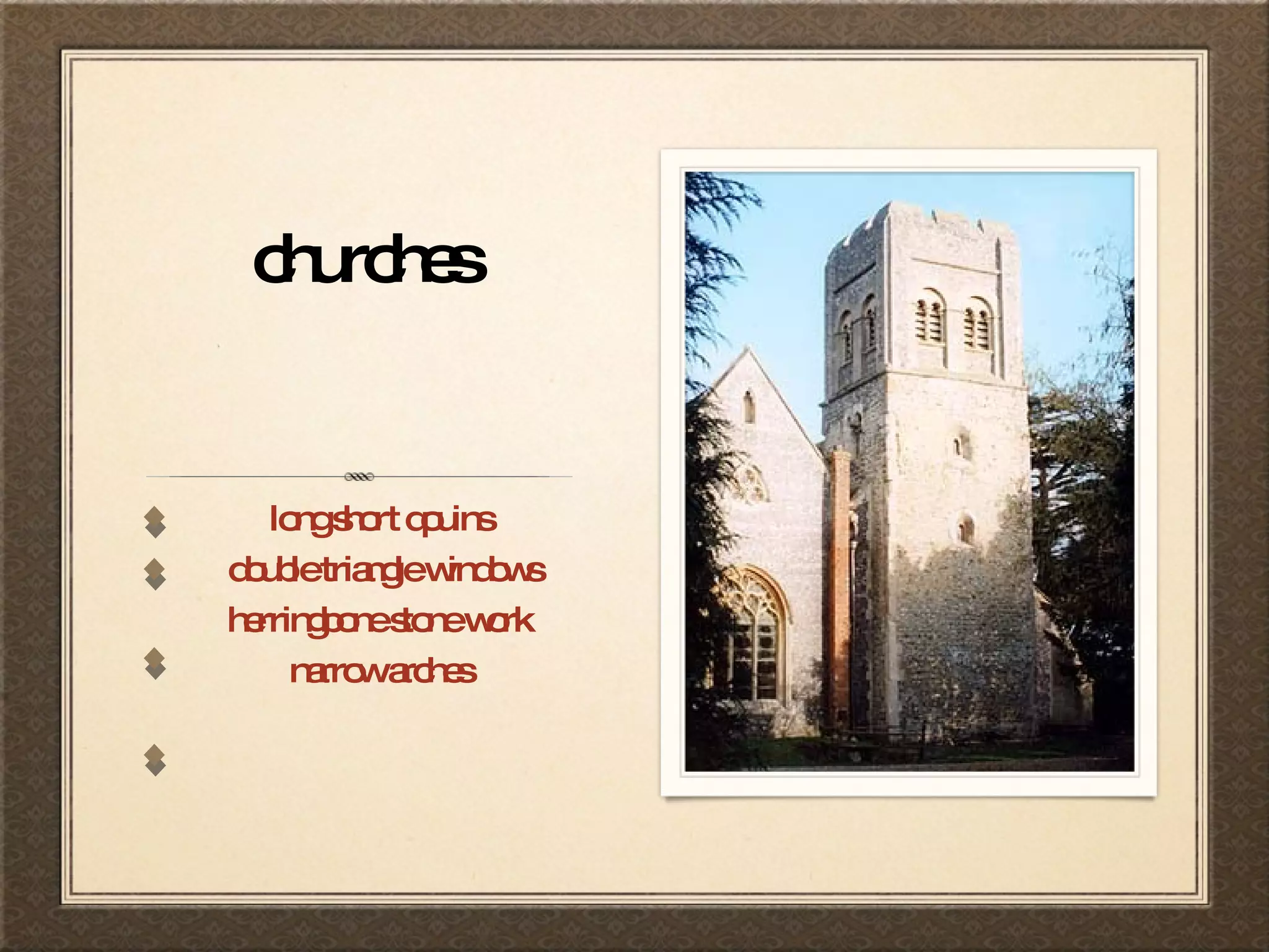 Anglo saxon architecture | PPT