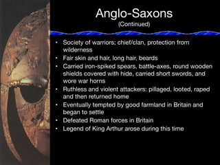 Anglo-Saxons & Beowulf (British Literature) | PDF