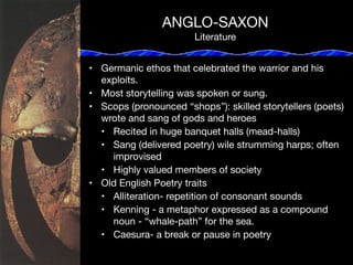 Anglo-Saxons & Beowulf (British Literature) | PDF | Genealogy and ...