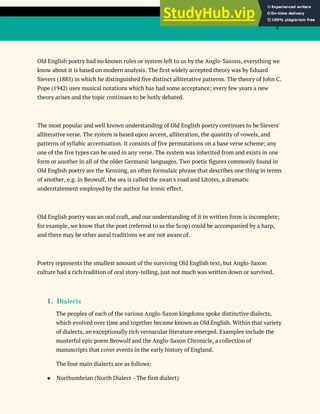 Anglo-Saxon History And Background | PDF