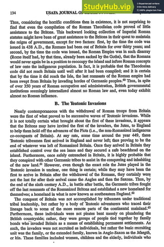 Anglo-Saxon Law Its Development And Impact On The English Legal System ...