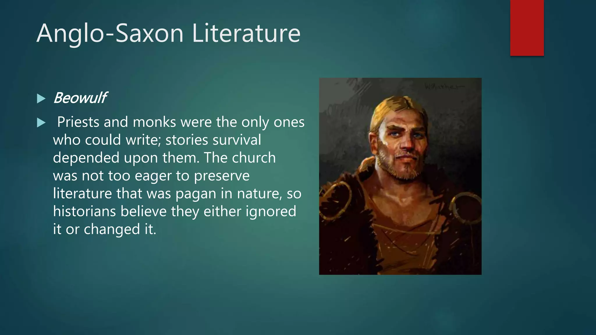 Anglo saxon period | PPTX | Genealogy and Ancestry | Hobbies & Interests