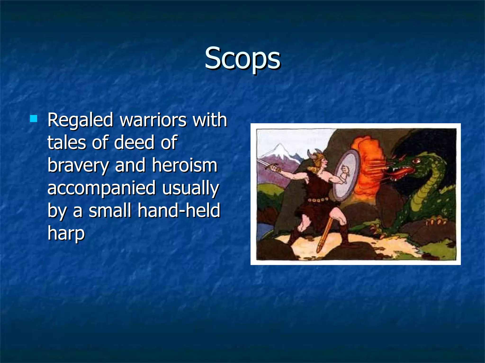 Anglo saxon period and poetry | PPT