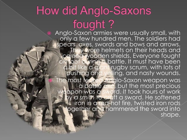Anglo -saxons | PPT