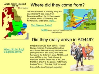 Anglo-Saxons.ppttttttttttttttttttttttttttttttttttttttttt | PPT