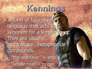 Anglo saxons epic beowulf | PPTX