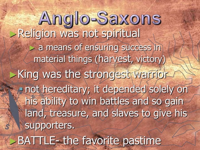 Anglo saxons epic beowulf | PPTX